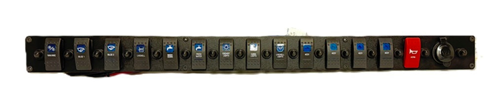 Sea Hunt Boats Switch & Breaker Dash Panel 72-0006 – Marine Surplus